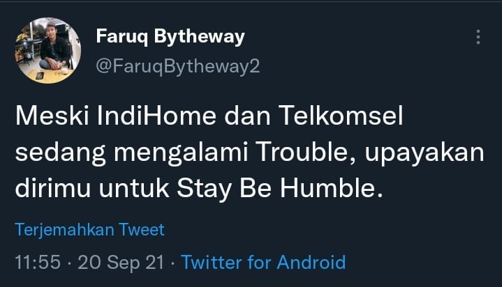 IndiHome Down Jadi Trending Topic, Ini Meme Lucu dari Warganet ...