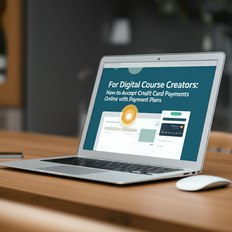 For Digital Course Creators: How to Accept Credit Card Payments Online ...