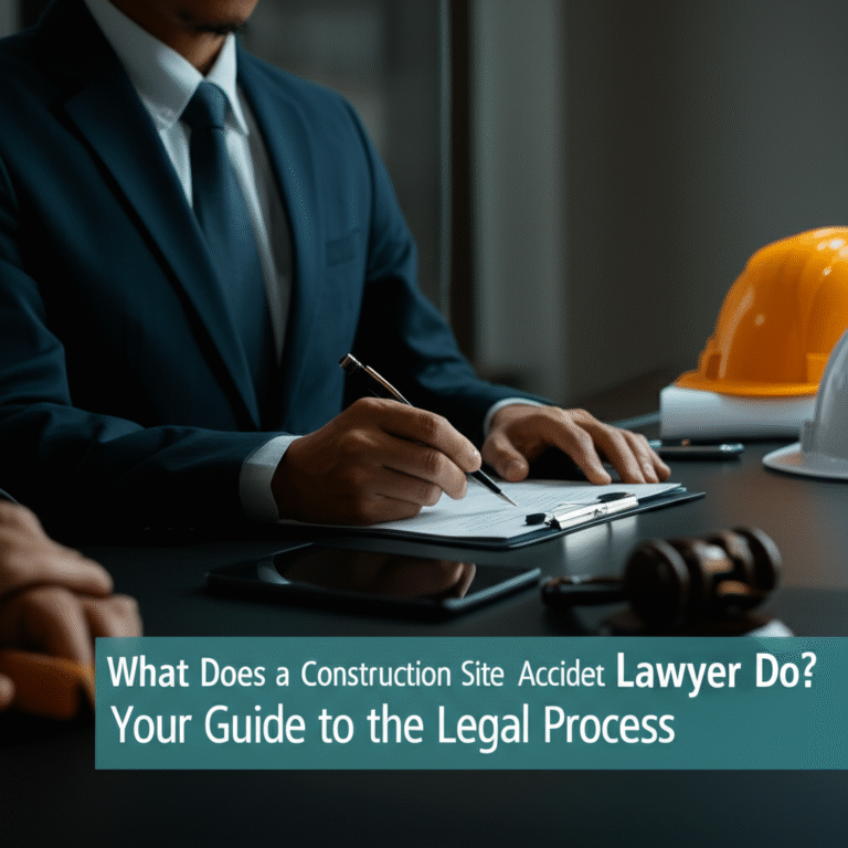 What Does a Construction Site Accident Lawyer Do? Your Guide to the ...